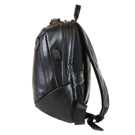 MOMO DESIGN - Backpack with logo - MO-04PU NERO