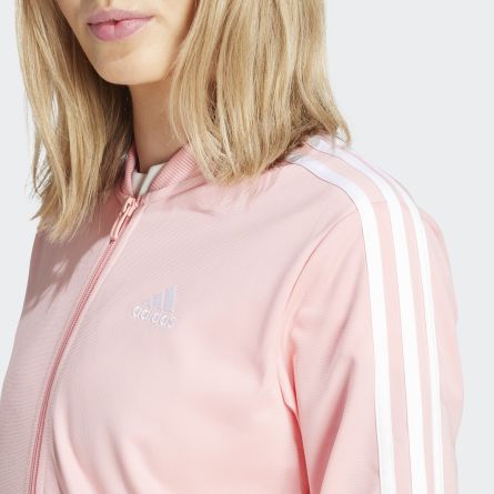 ADIDAS - Traje Essentials 3 Rayas - IX1095-ROSA BIANCO