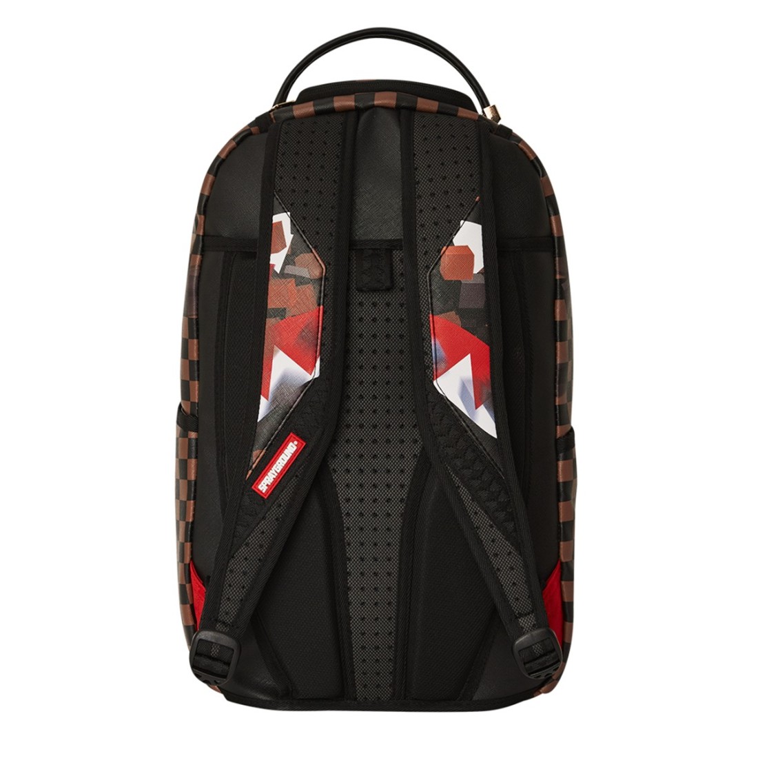SPRAYGROUND - Transformers Checkered Backpack - 910B6414NSZ-MARRONE