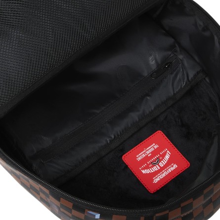 SPRAYGROUND - Transformers Checkered Backpack - 910B6414NSZ-MARRONE