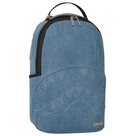 SPRAYGROUND - Stone Washed Shark Backpack - 910B6397NSZ-BLU