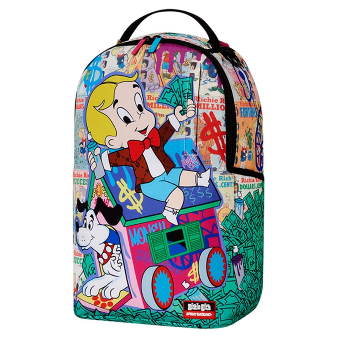SPRAYGROUND - Richie Rich Comic and Street Art Backpack - 910B6417NSZ-MULTI